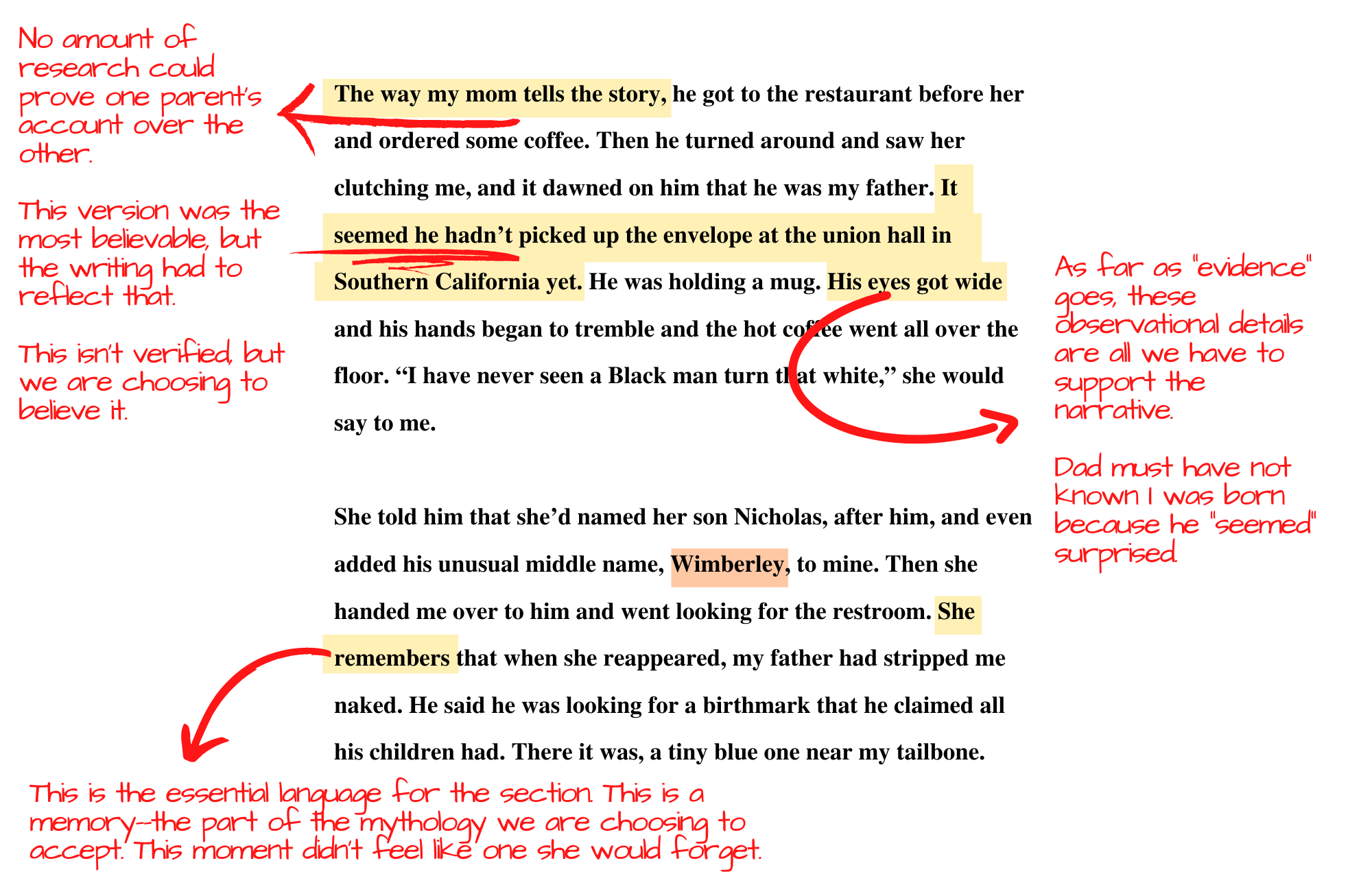 My Middle Name was Wimberley: An Annotated Interview with Nicholas ...